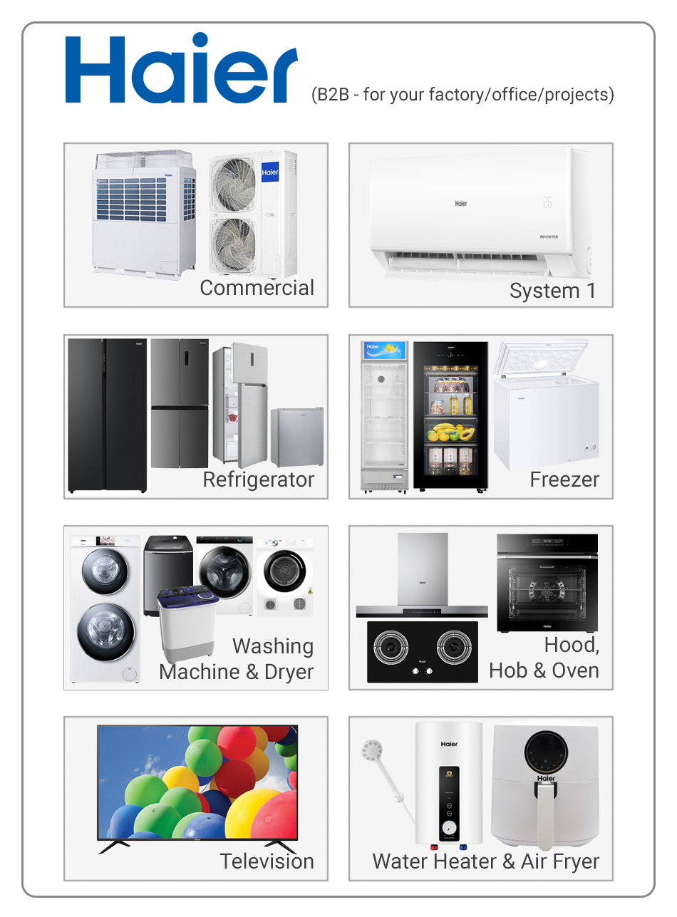 Haier - Air Conditioners & Kitchen/Home Applicances